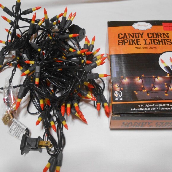 Stenna | Holiday | 2 New Stenna Candy Corn Halloween Spike String ...